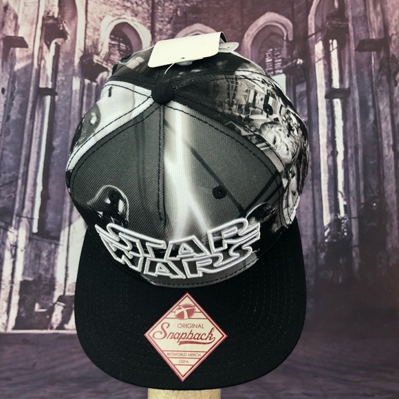 Disney | Accessories | Star Wars Graphic Snap Back | Poshmark
